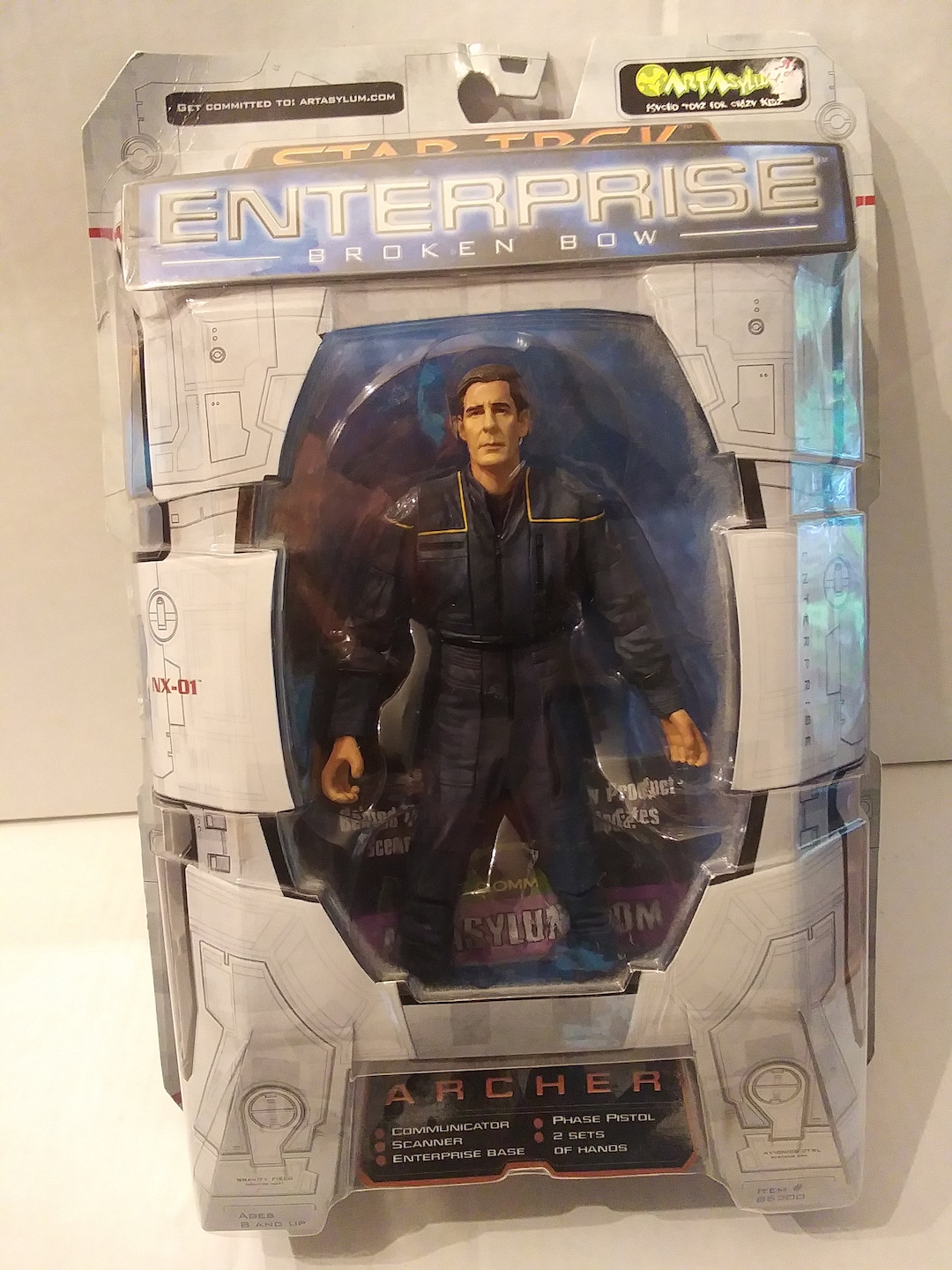 Star Trek Enterprise Broken Bow - Archer Figure W/accessories, IOP - Etsy