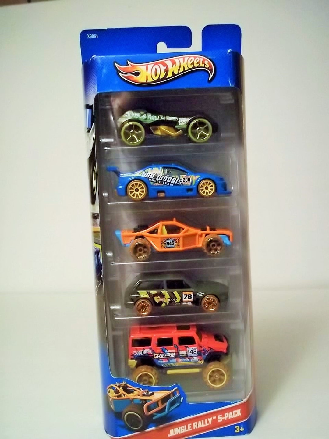 Hot Wheels STUNT - JUNGLE RALLY Die-cast Vehicles 5 Pack Set - Etsy