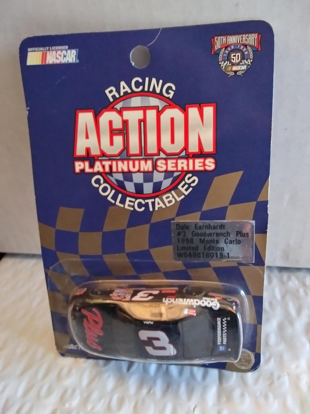NASCAR 1998 Goodwrench No. 3 Dale Earnhardt Die-cast Racing Action ...