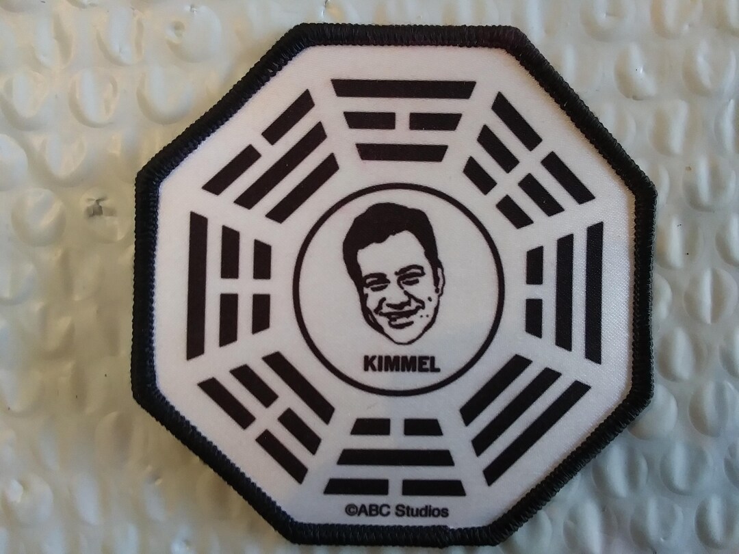 Vintage ABC Studios - Jimmy Kimmel Octagon Patch - Etsy