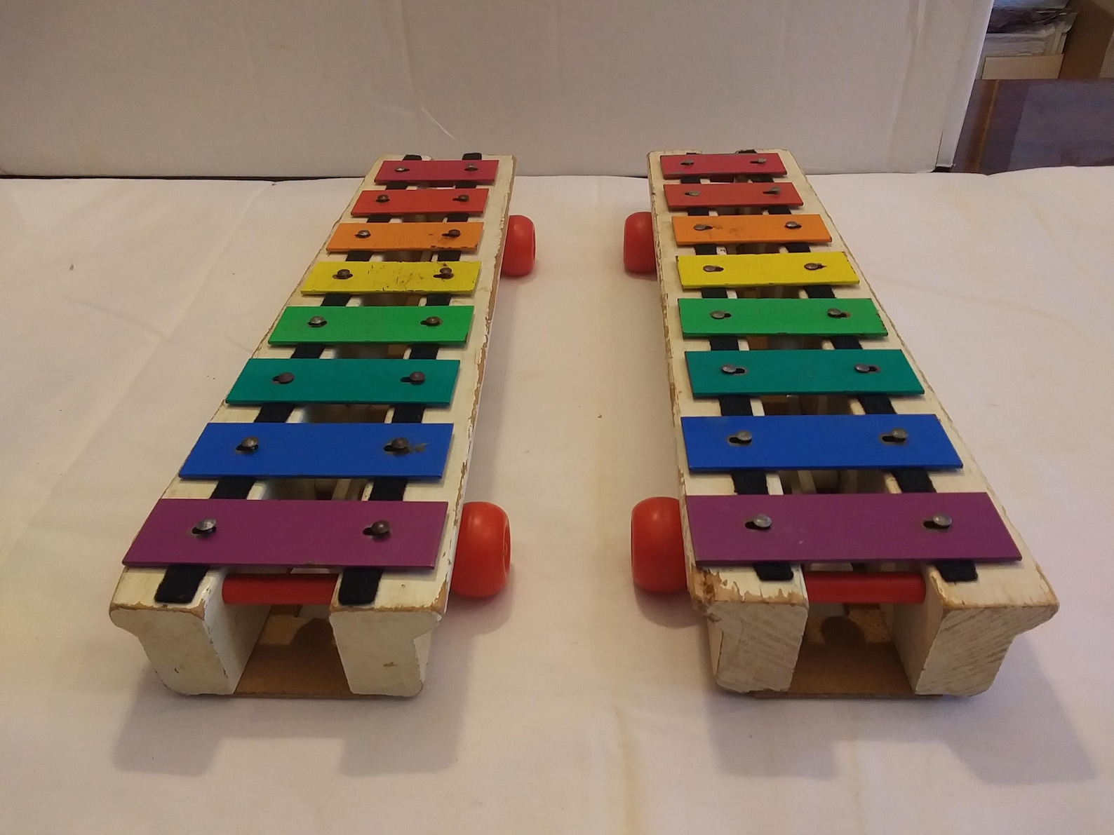 2 Vintage 1970s Fisher Price Toys Xylophones Pull A Long Toys - Etsy
