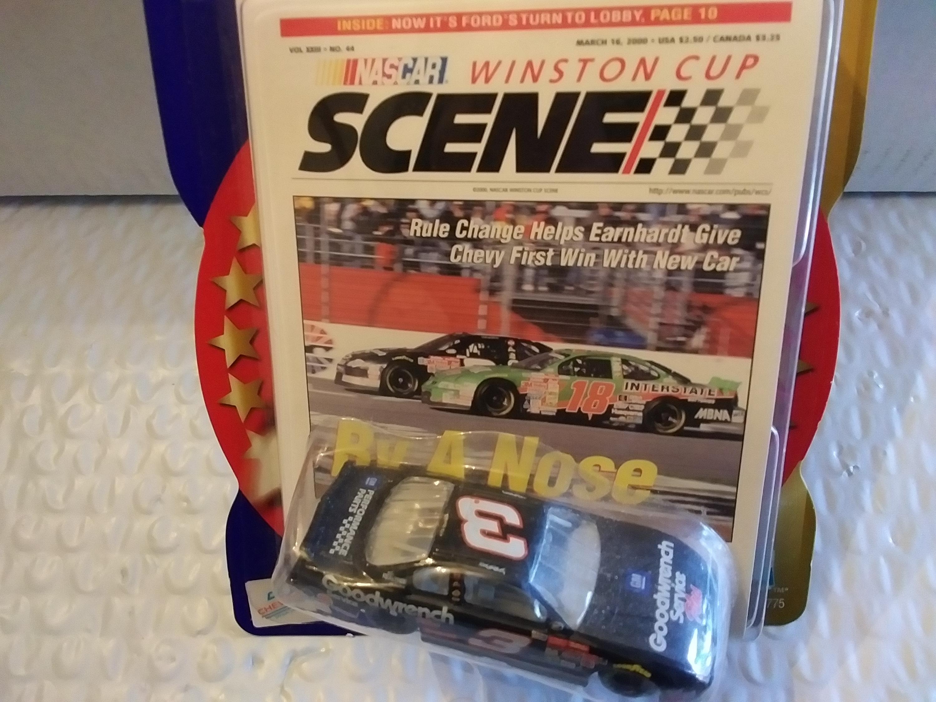 NASCAR Goodwrench No. 3 Dale Earnhardt Die-cast With Winston Cup Scene ...
