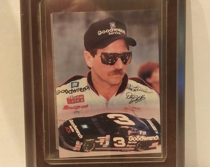 NASCAR Dale Earnhardt Collector Card Wood Display Plaque - Etsy