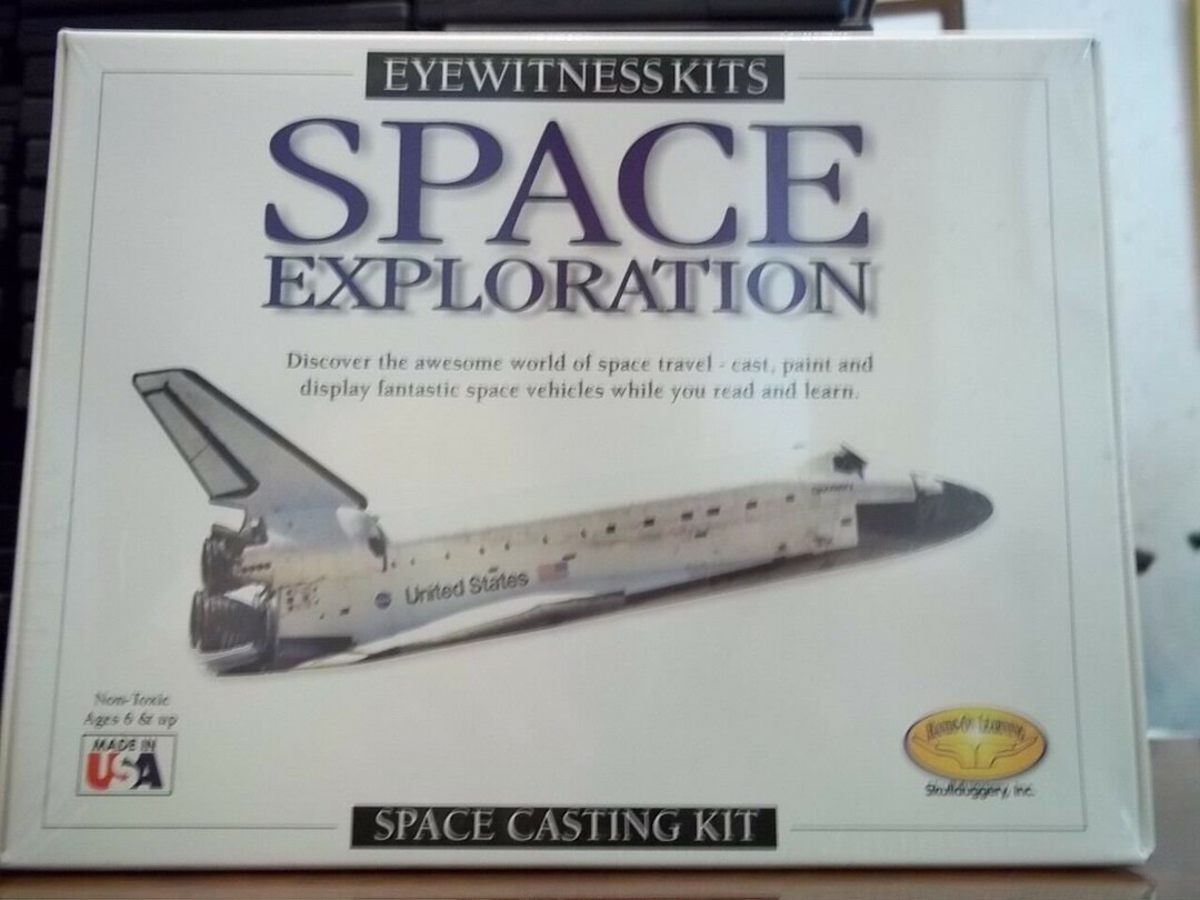 Space Exploration Space Shuttle, Command Module, Saturn V Mold Cast ...