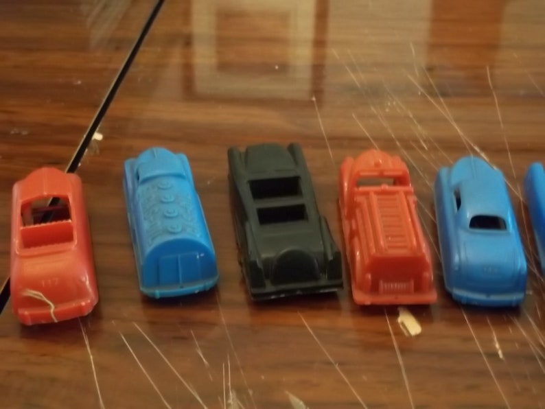 10 Vintage 1950s to 1960s Plastic Toy Cars Renwal U.S.A. - Etsy