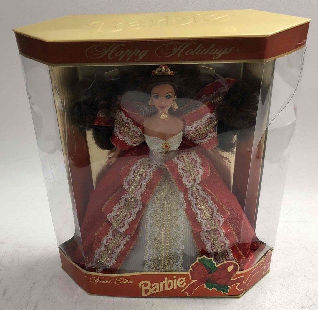 1997 Holiday Barbie Ornament Doll by Mattel in Original Box - Etsy