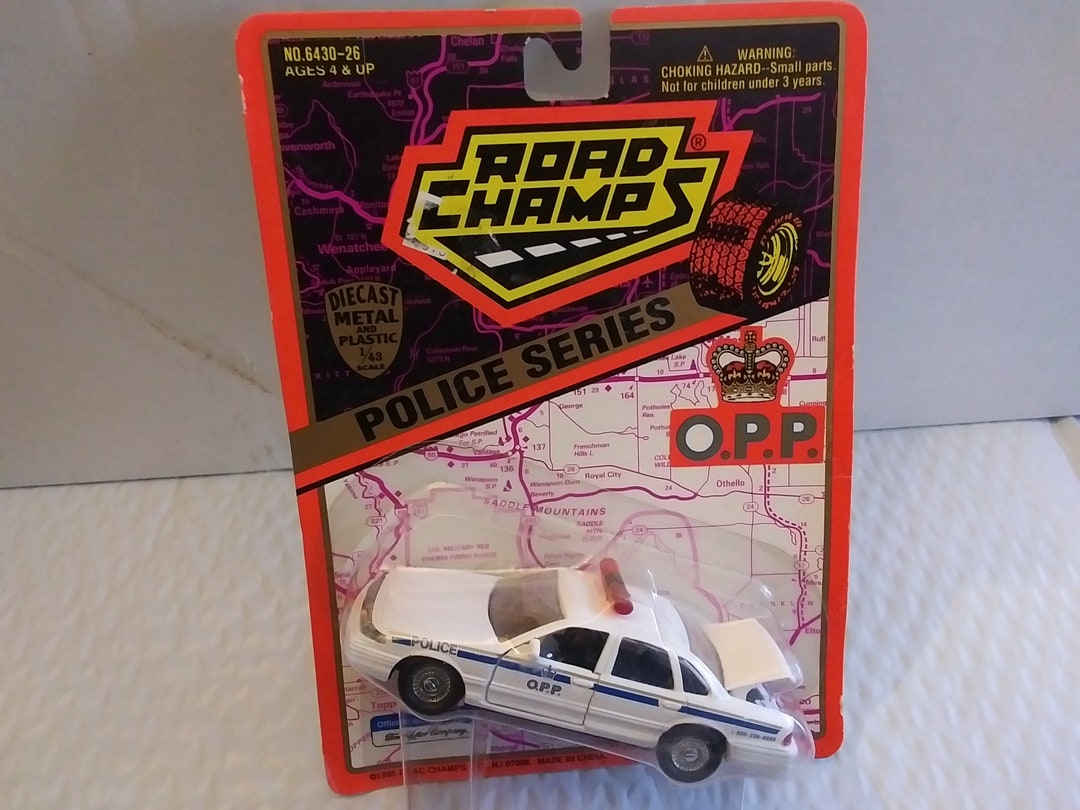 Vintage Ontario Provincial Police (O.P.P.) Squad Car Die-cast Vehicle ...