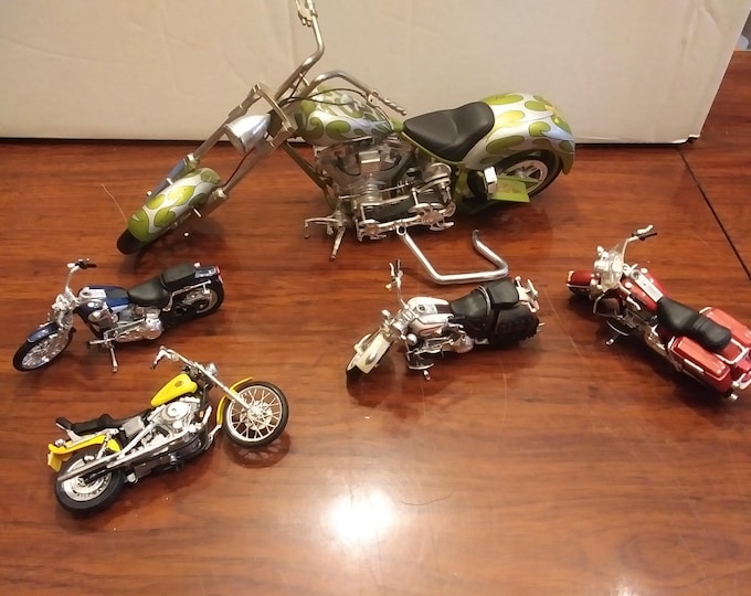 Harley Davidson Collectible Die-cast Motorcycles Plus West Coast (other ...