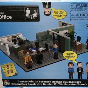 TV Show the Office - Dunder Mifflin Scranton Branch Building Set IOB - Etsy