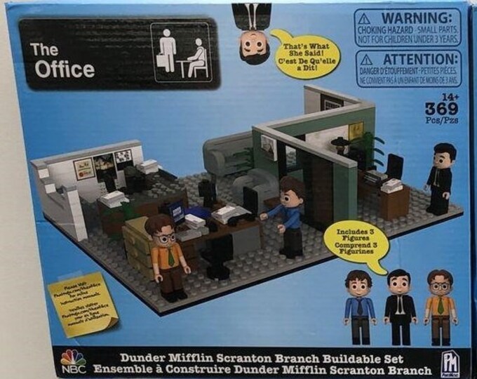 TV Show the Office - Dunder Mifflin Scranton Branch Building Set IOB - Etsy