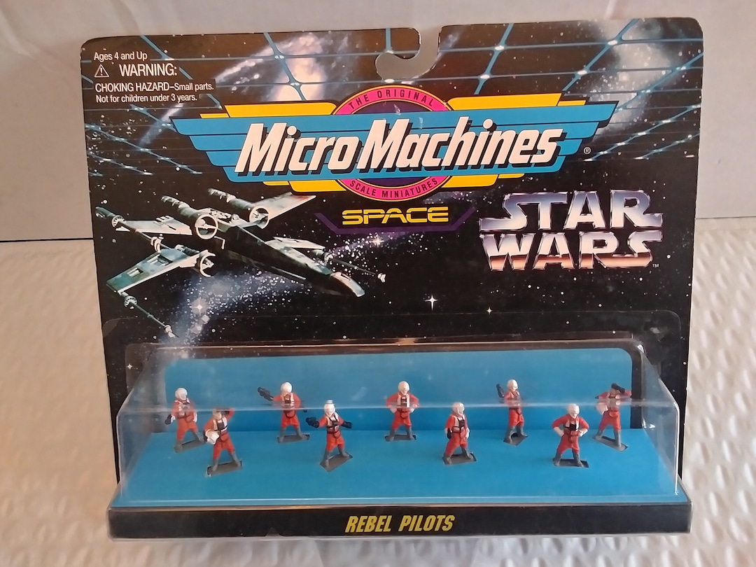 Micro Machines Star Wars rebel Pilots 9 Figure Set MIP - Etsy