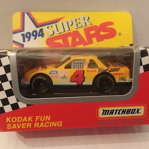 1994 Matchbox Limited Edition NASCAR Kodak Fun Saver Racing No. 4, MIB ...