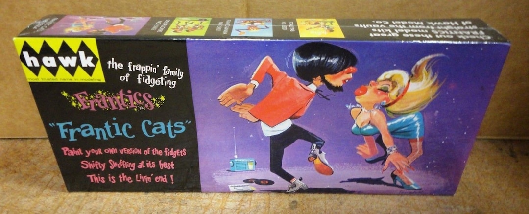 Frantics Frantic Cats Made by Hawk Classics Model Kits NIB (offers) - Etsy