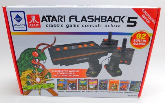 Atari Flashback 5 Classic Game Console Deluxe IOB Sealed - Etsy