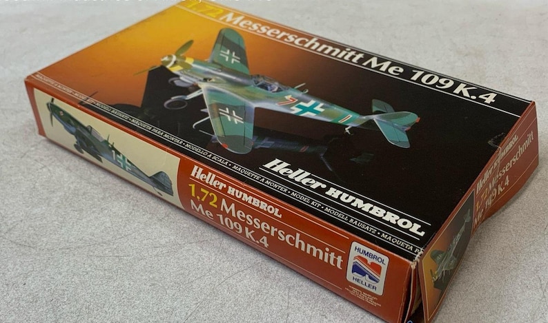 Messerschmitt Me 109 K.4 WWII German Air Force Fighter Aircraft Kit - Etsy