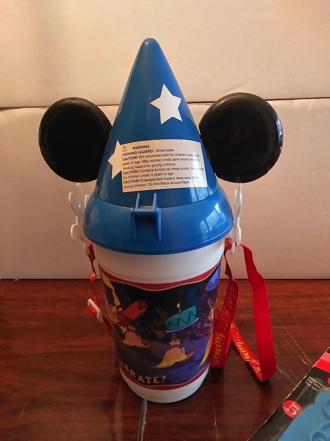 Big Disney's Mickey Mouse Fantasia Carrying Container With Strap ...