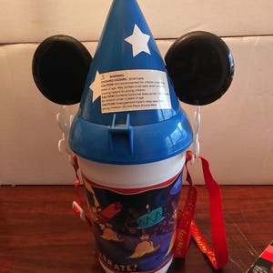 Big Disney's Mickey Mouse Fantasia Carrying Container With Strap ...