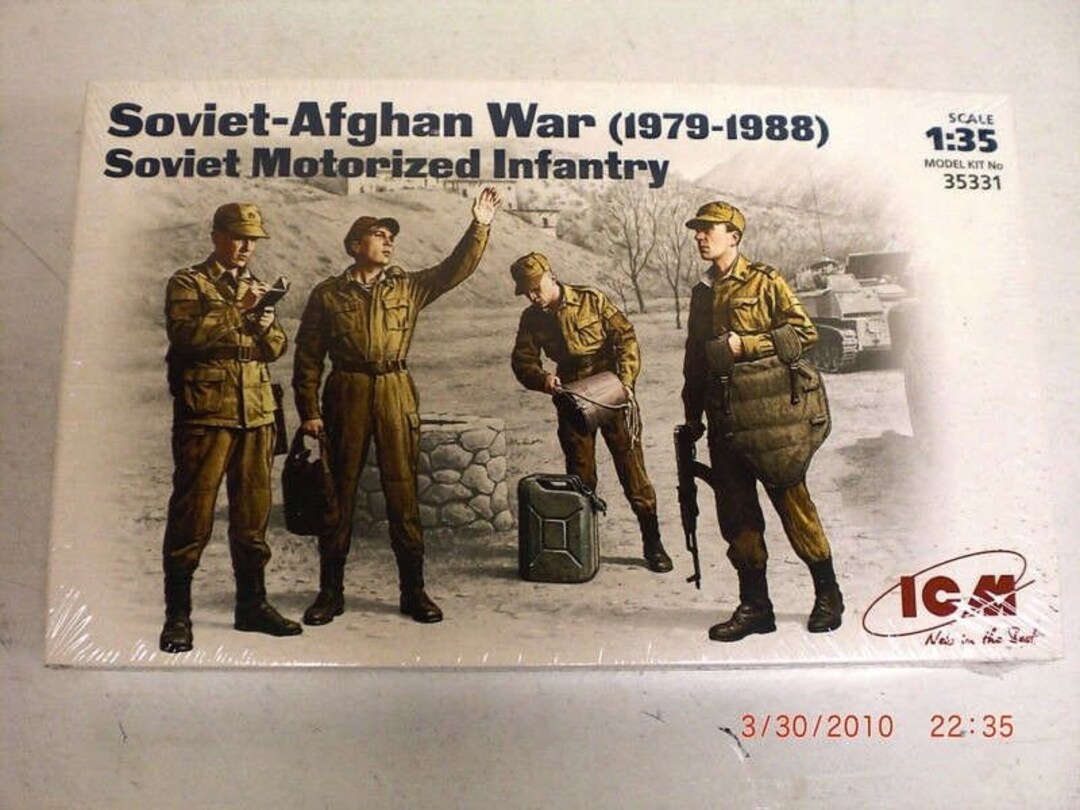 Soviet-afghan War, Soviet Motorized Infantry (1979-1988) Model Kit ...
