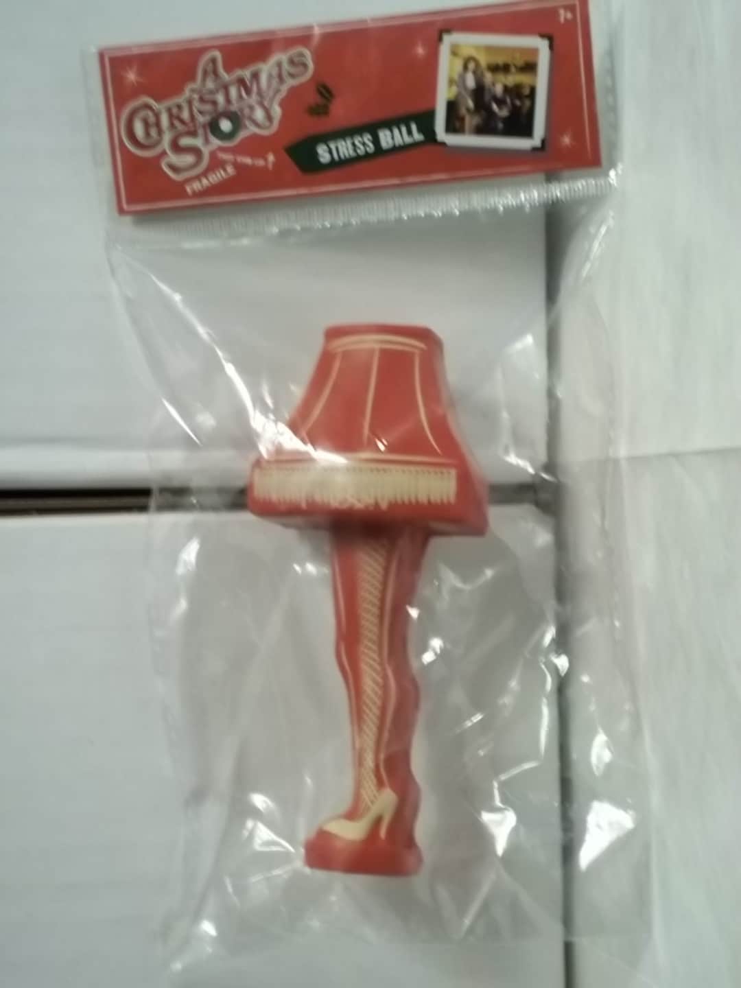 A Christmas Story Classic Movie "fragile" Leg Lamp Miniature Stress Toy ...