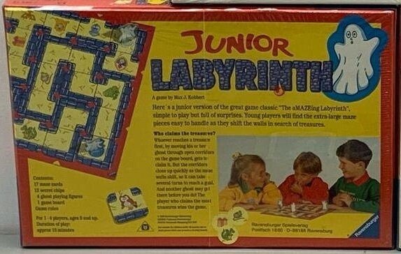 Junior Labyrinth Maze Board Game Complete, Sealed - Etsy