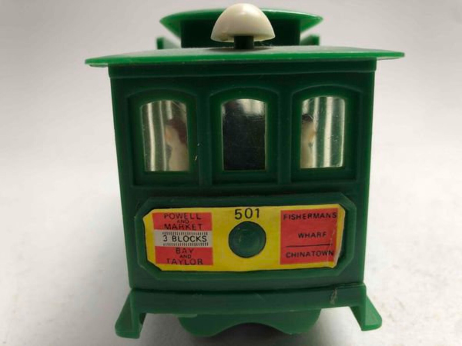 Vintage San Francisco Cable Toy Car Spring Wheel Action With - Etsy