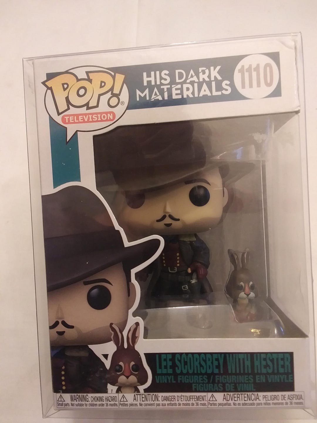 Funko Pop! His Dark Materials - Lee Scorsbey With Hester #1110 Vinyl ...
