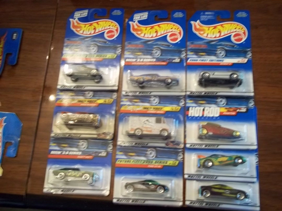 Collection of 10 Mattel 2000 Hot Wheels LIMITED Series, MIP 1 - Etsy