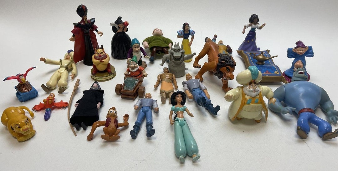 Collection of 25 Disney Story Book Character Action Figures & Toys - Etsy