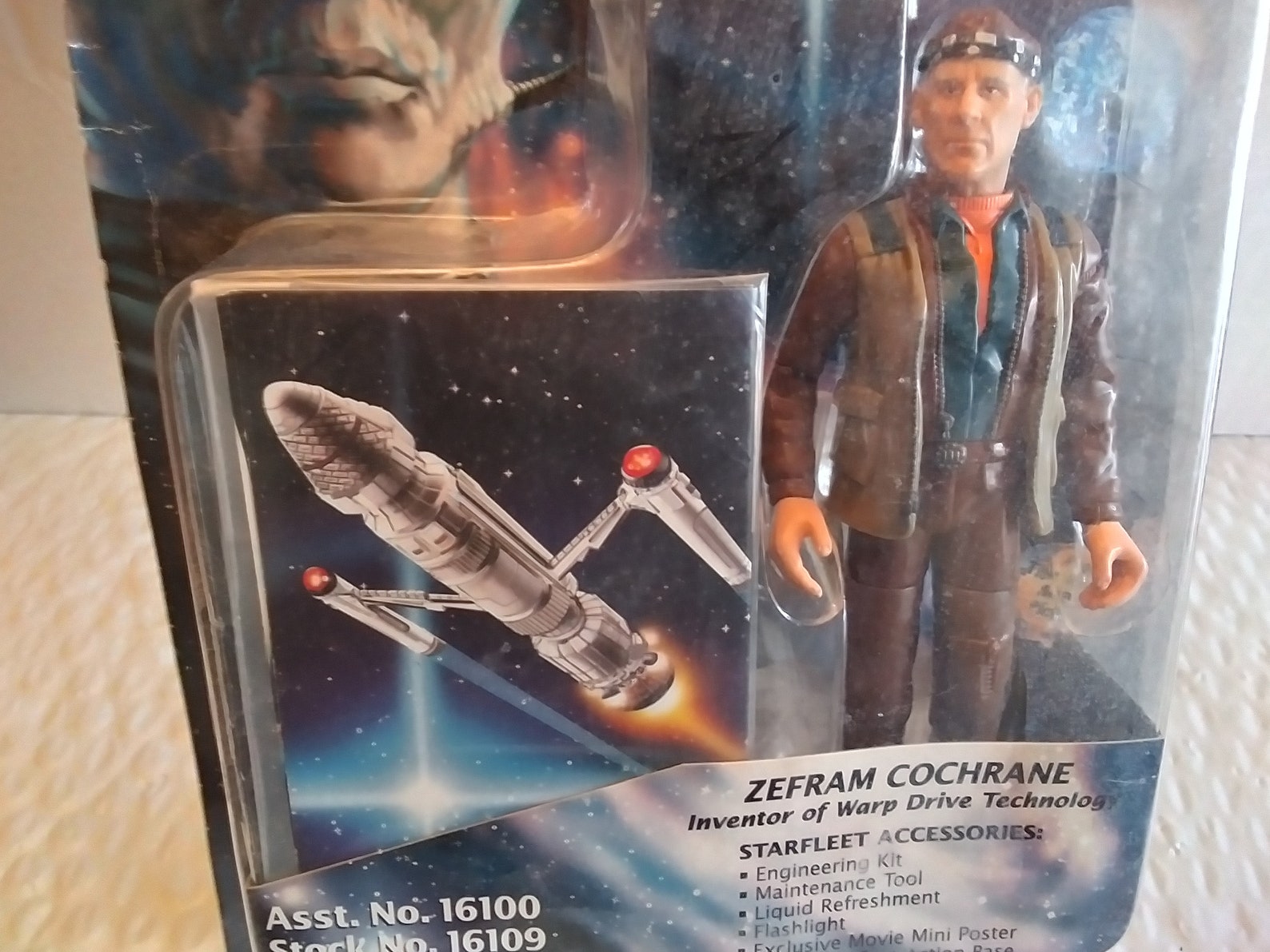 Star Trek Zefram Cochrane Inventor of Warp Drive Action - Etsy