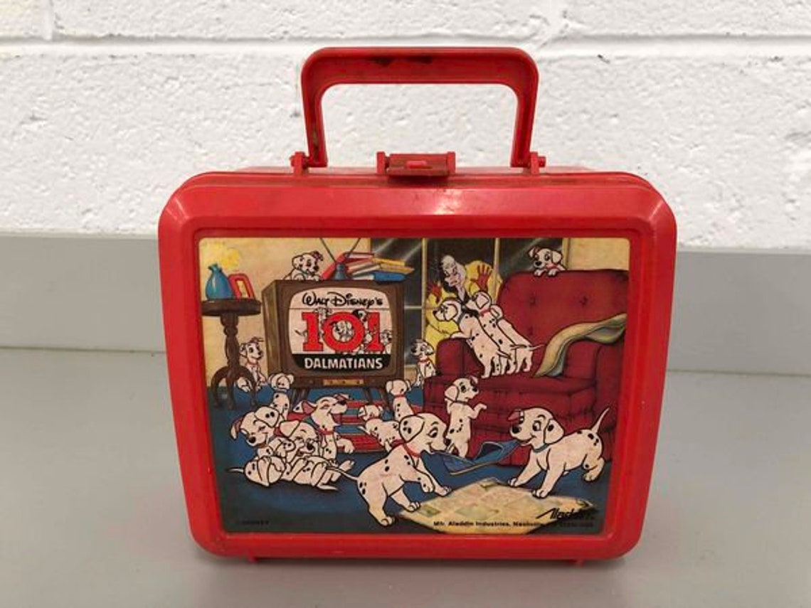 Vintage Walt Disney's 101 Dalmatians Vinyl Lunchbox by - Etsy