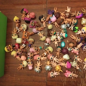 15 Lbs. OMG Dolls, LOL, Other Fashion W/accessories Rainbow Wood ...