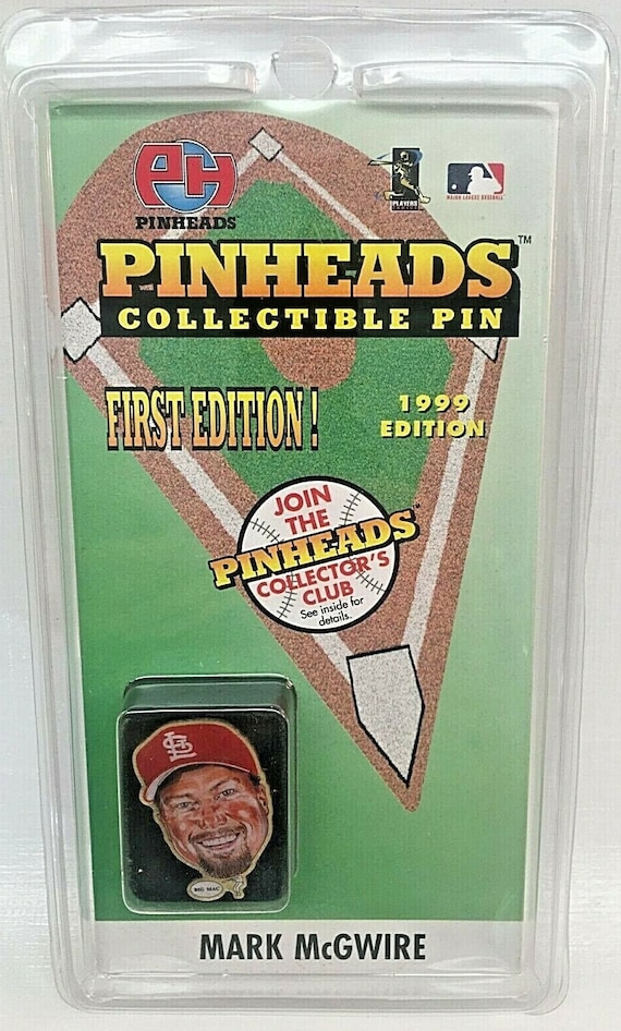 Mark Mcgwire 1999 MLB Pinheads First Edition Collectible Pin - Etsy