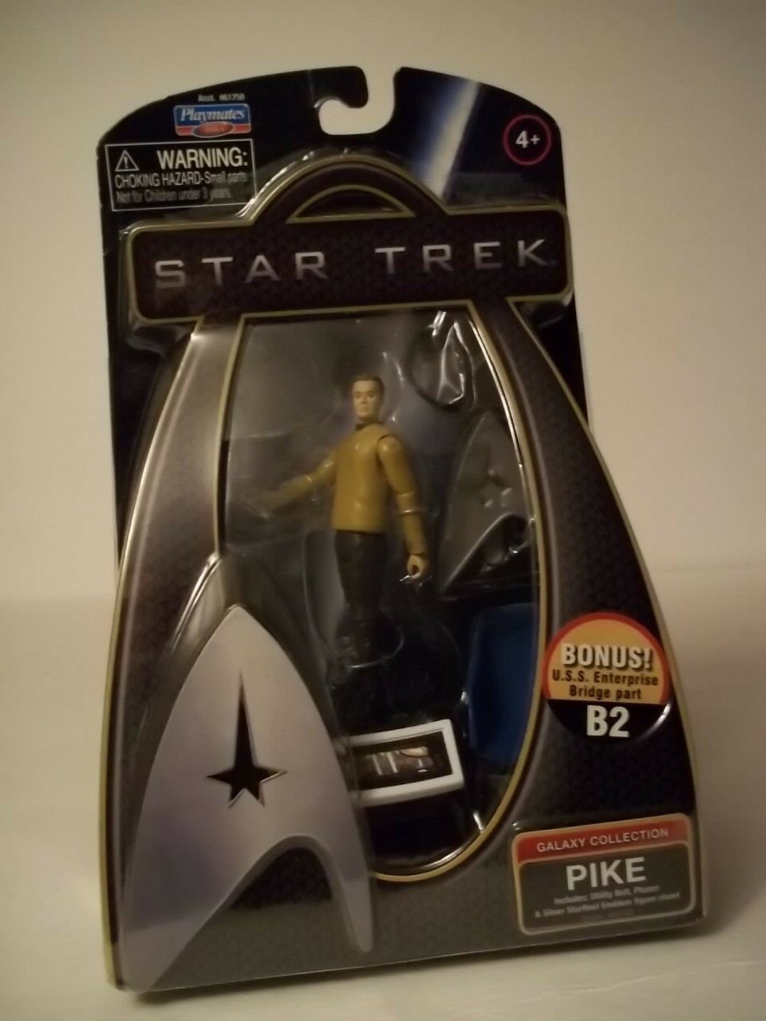 Star Trek Pike Galaxy Collection Figurine U.S.S. Enterprise Bridge MIP Etsy UK