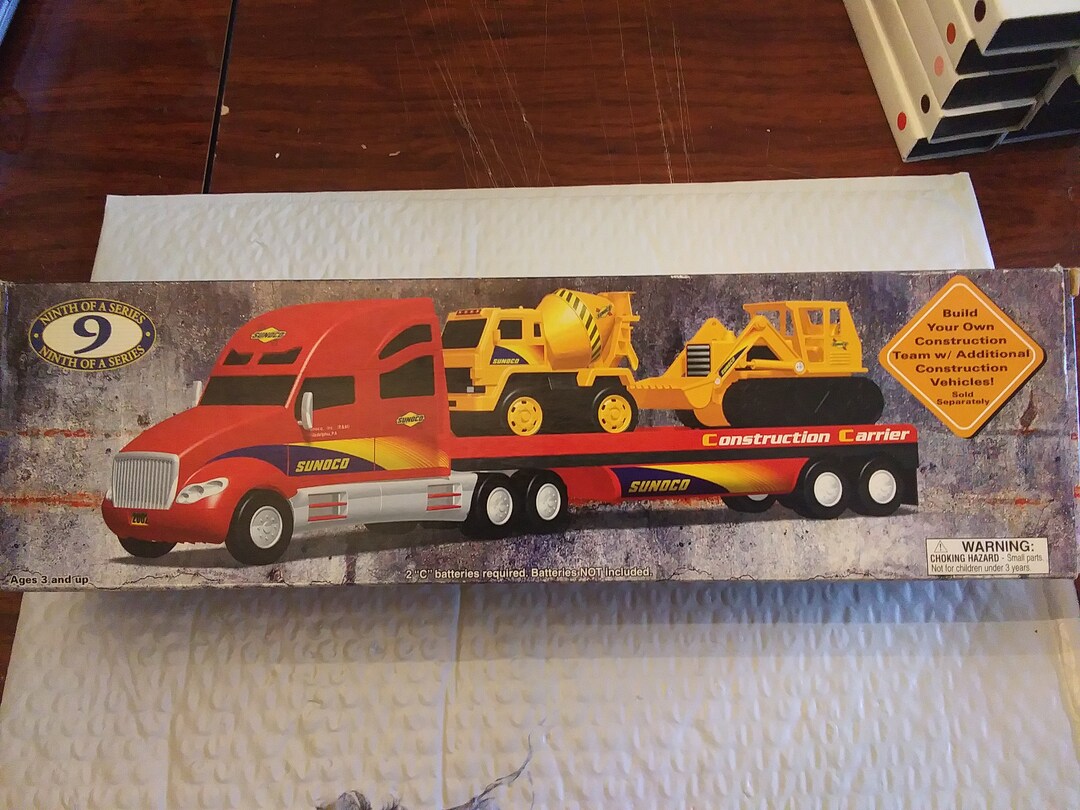 Sunoco Construction Carrier Transporter With Lights, Sounds and ...