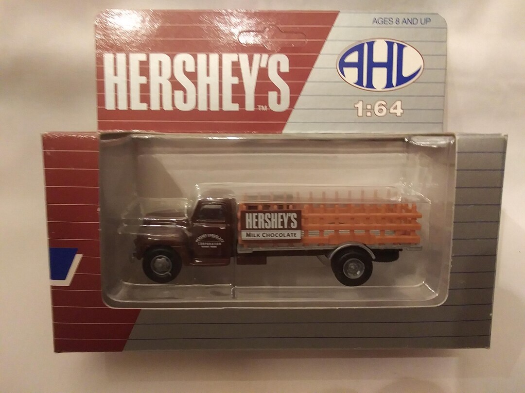 Vintage Hershey's Milk Chocolate Flatbed Crate Truck Die-cast, MIB - Etsy
