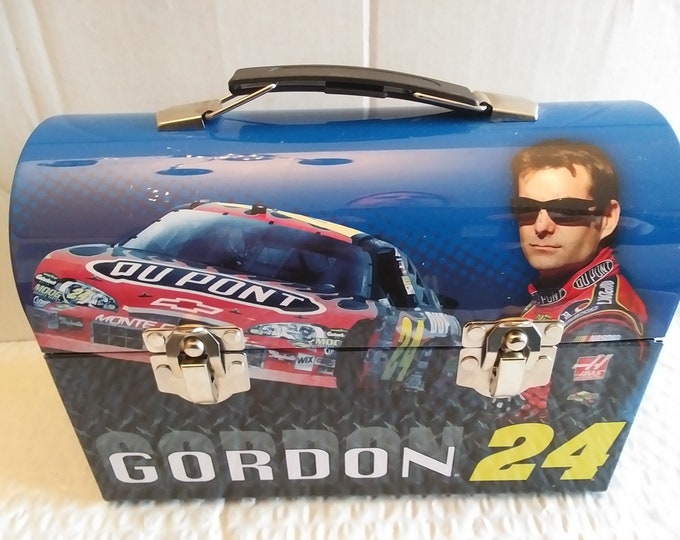 NASCAR Jeff Gordon No. 24 - Dupont Collectible Lunch Box - Etsy