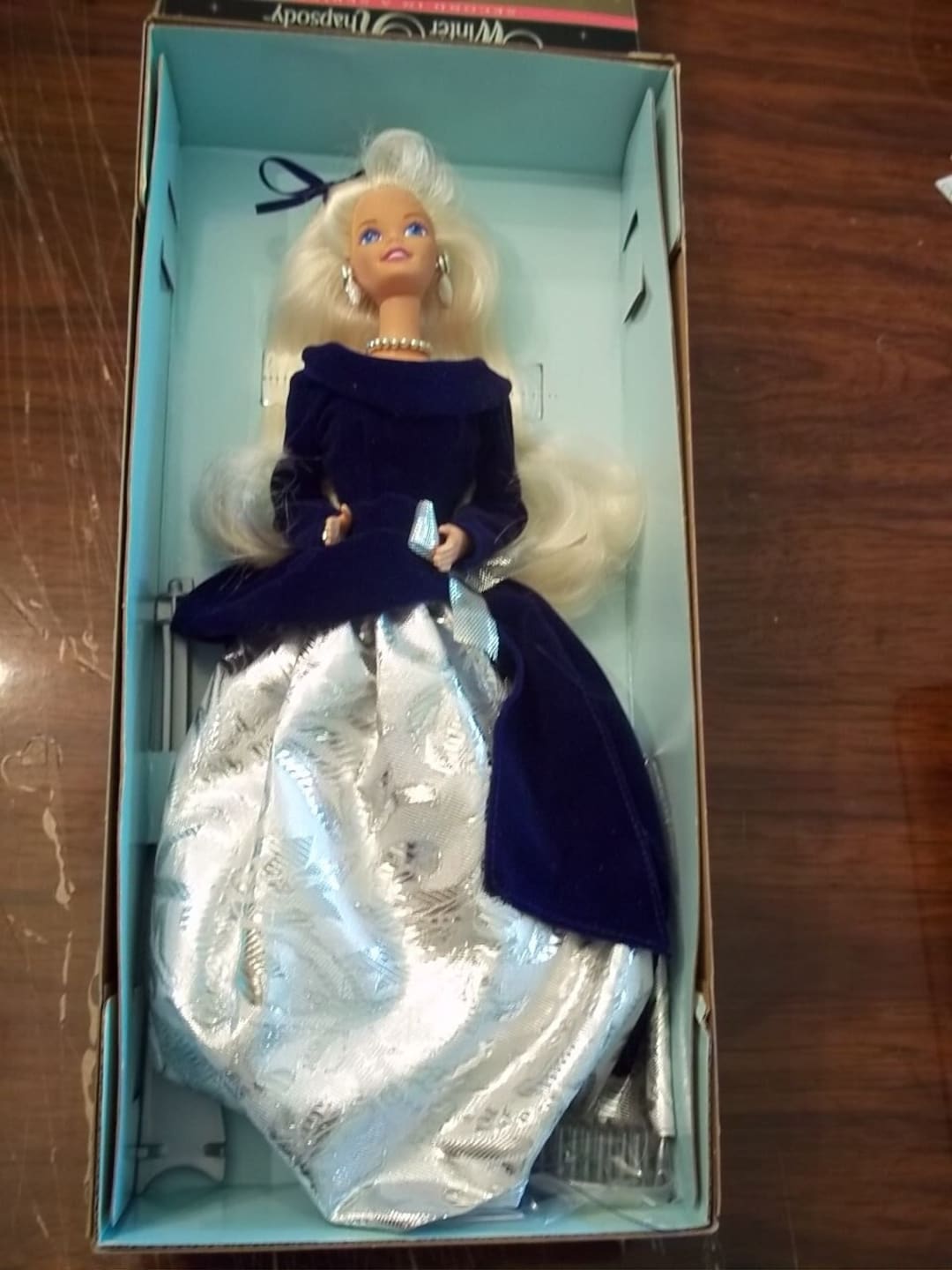 1995 Avon Exclusive Winter Velvet Barbie Doll Special Limited Edition ...