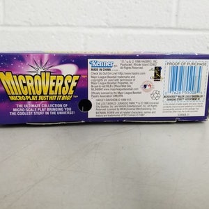 Kenner Starting Lineup Microverse Major League Baseball Swinging Stars ...