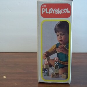 1978 Playskool Color Letter Blocks Set of 16 Complete - Etsy