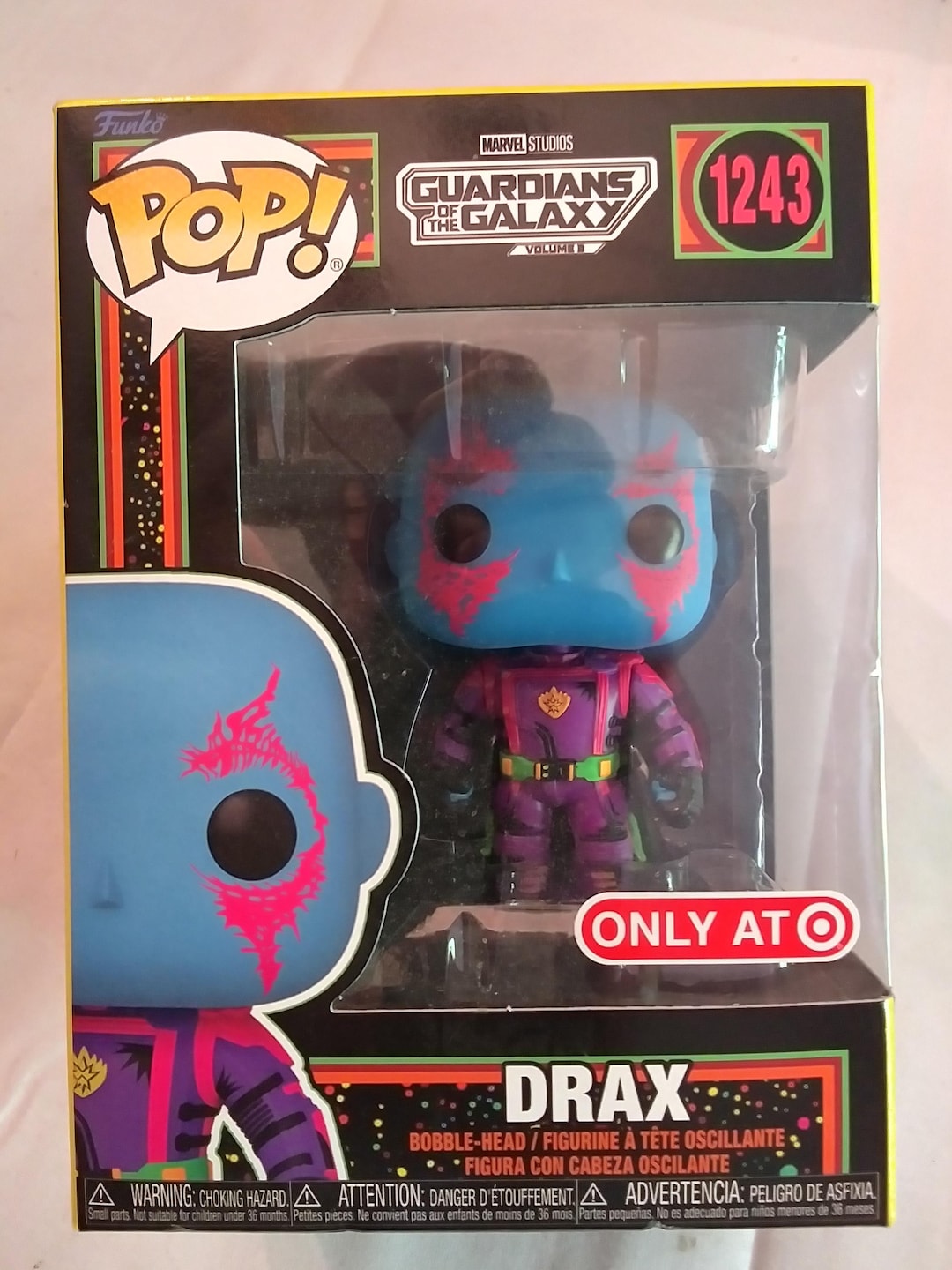 Funko Pop! Guardians of the Galaxy - Drax #1243 Bobble-head, IOB - Etsy