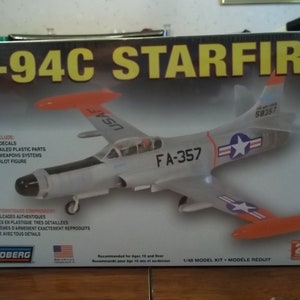 F-94C Starfire Lindberg Model Airplane Model Kit 1/48 Scale New (offers ...
