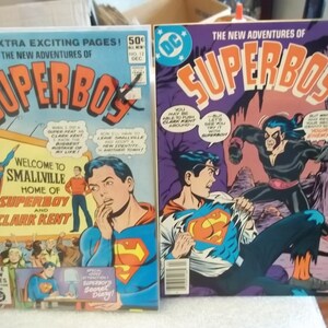 Collection of 12 Superboy Comic Books by DC - 1970s to 1990s - Etsy