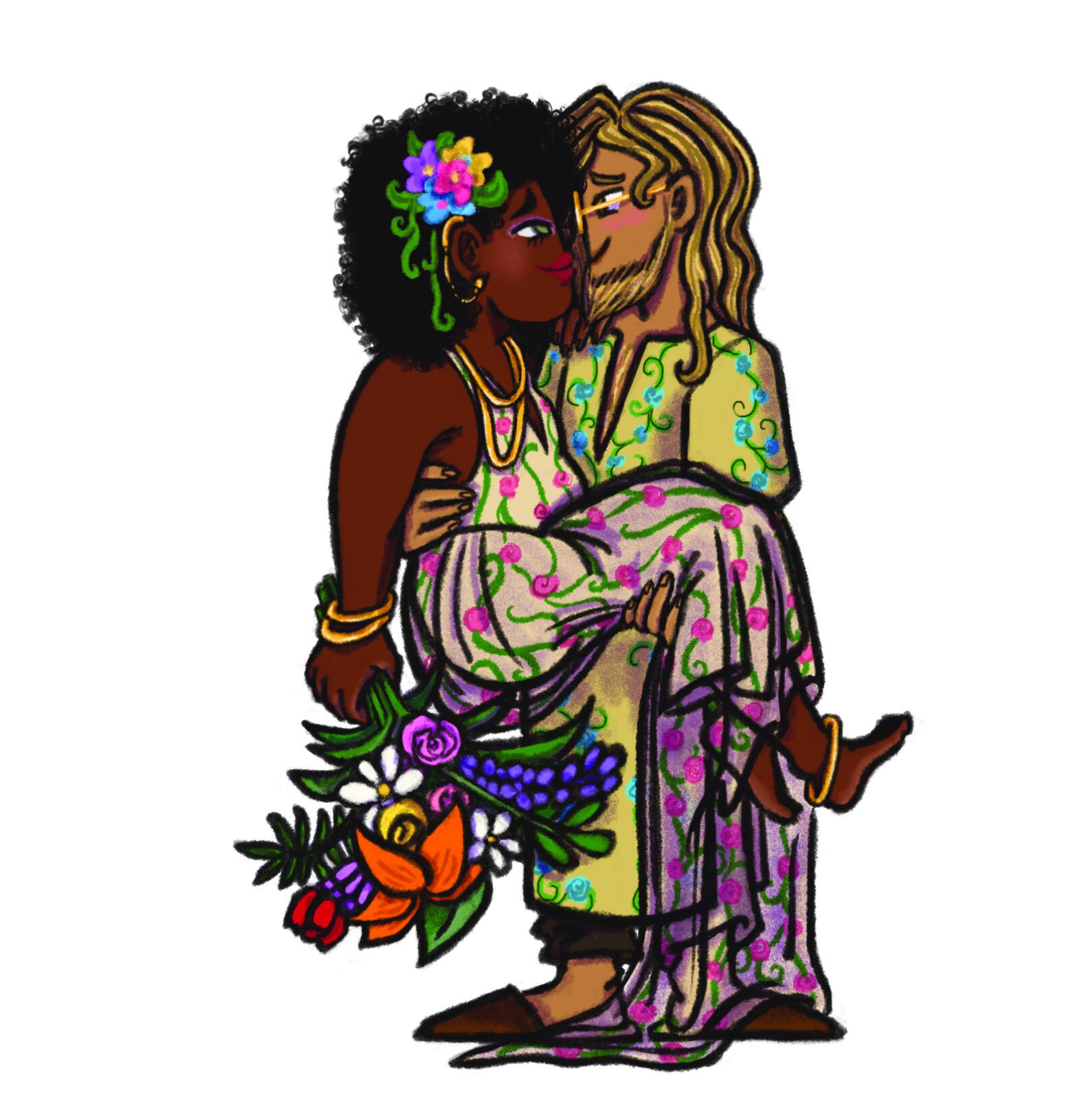 Dungeons and Daddies - Wedding Sticker - Henry and Mercedes - Etsy