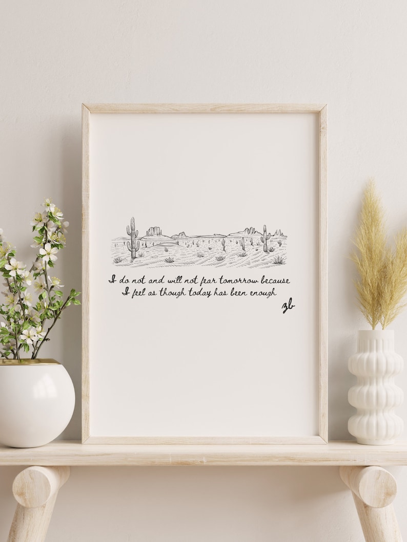 PHYSICAL POSTER: Fear and Fridays Poster I Do Not and Will Not Fear ...