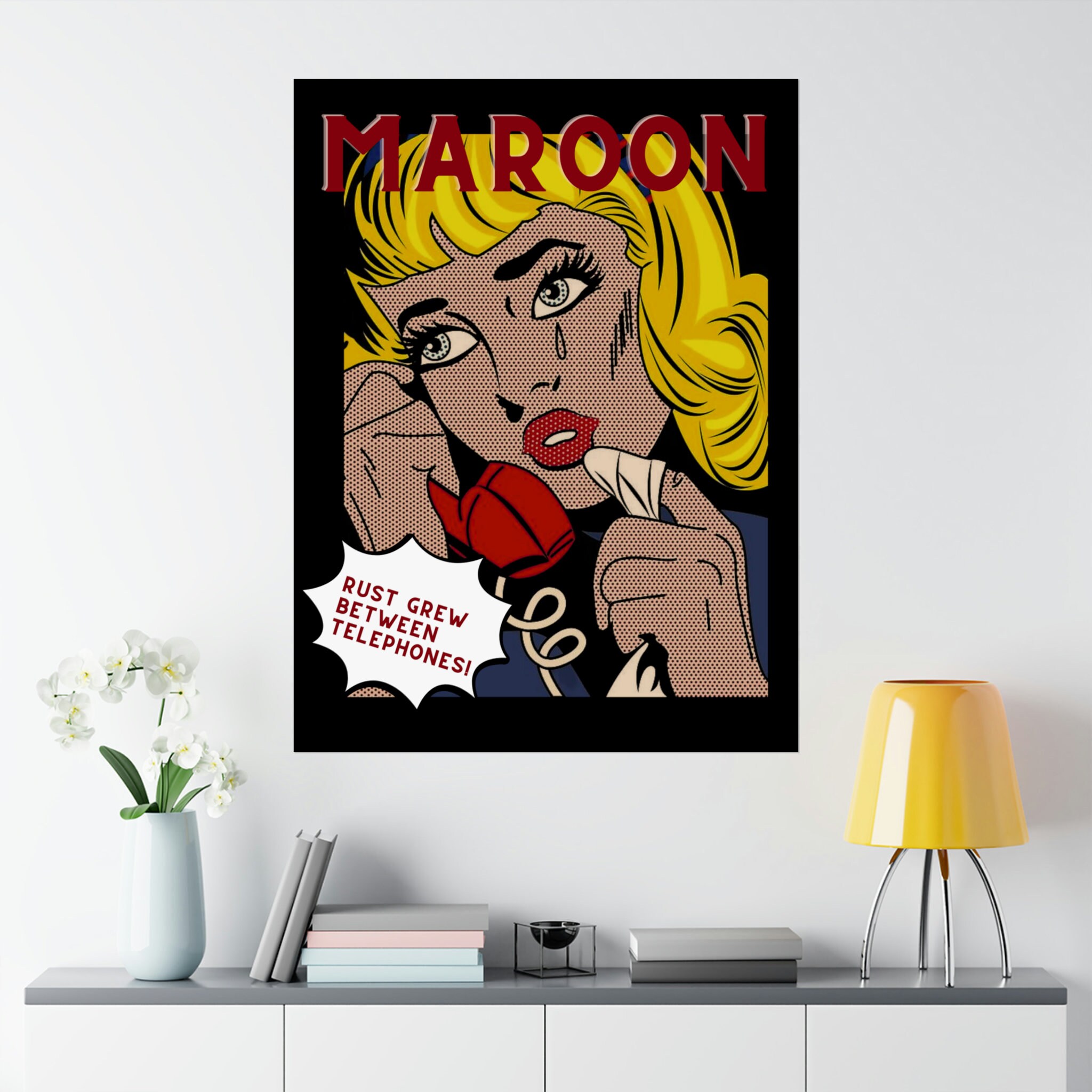 PHYSICAL POSTER: Maroon Poster Taylor Swift Poster Gifts for Her - Etsy