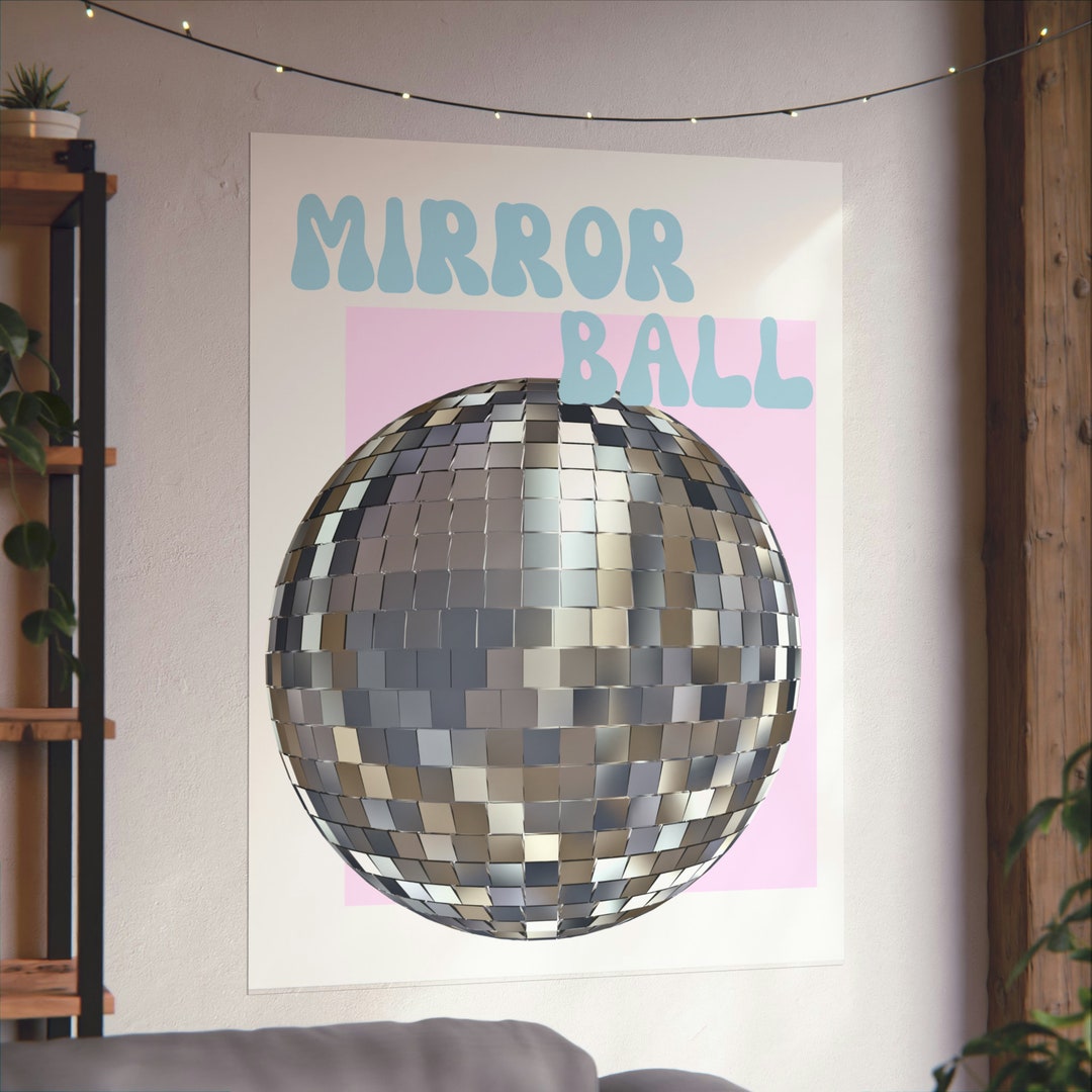 PHYSICAL POSTER: Mirrorball Poster Taylor Swift Poster Gifts for Her - Etsy