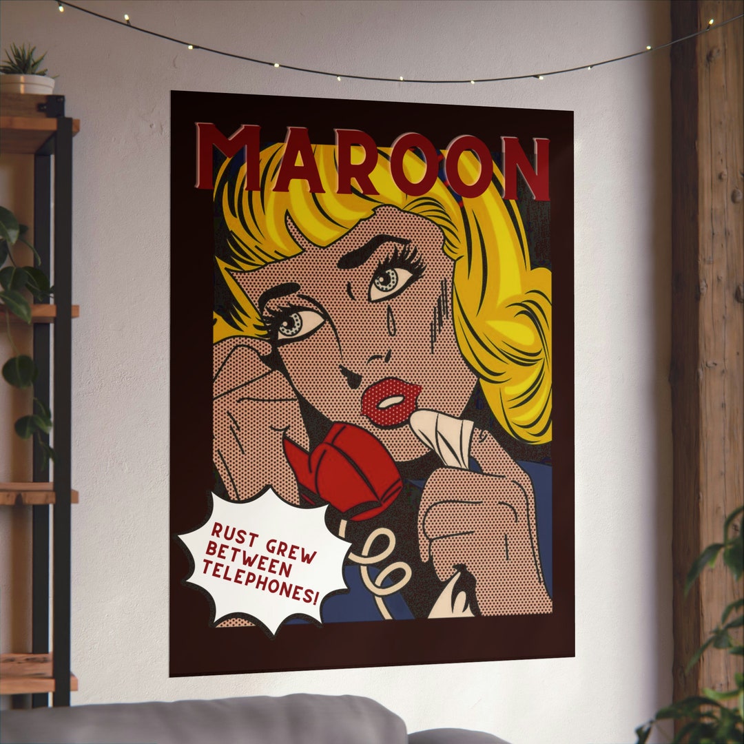 PHYSICAL POSTER: Maroon Poster Taylor Swift Poster Gifts for Her - Etsy