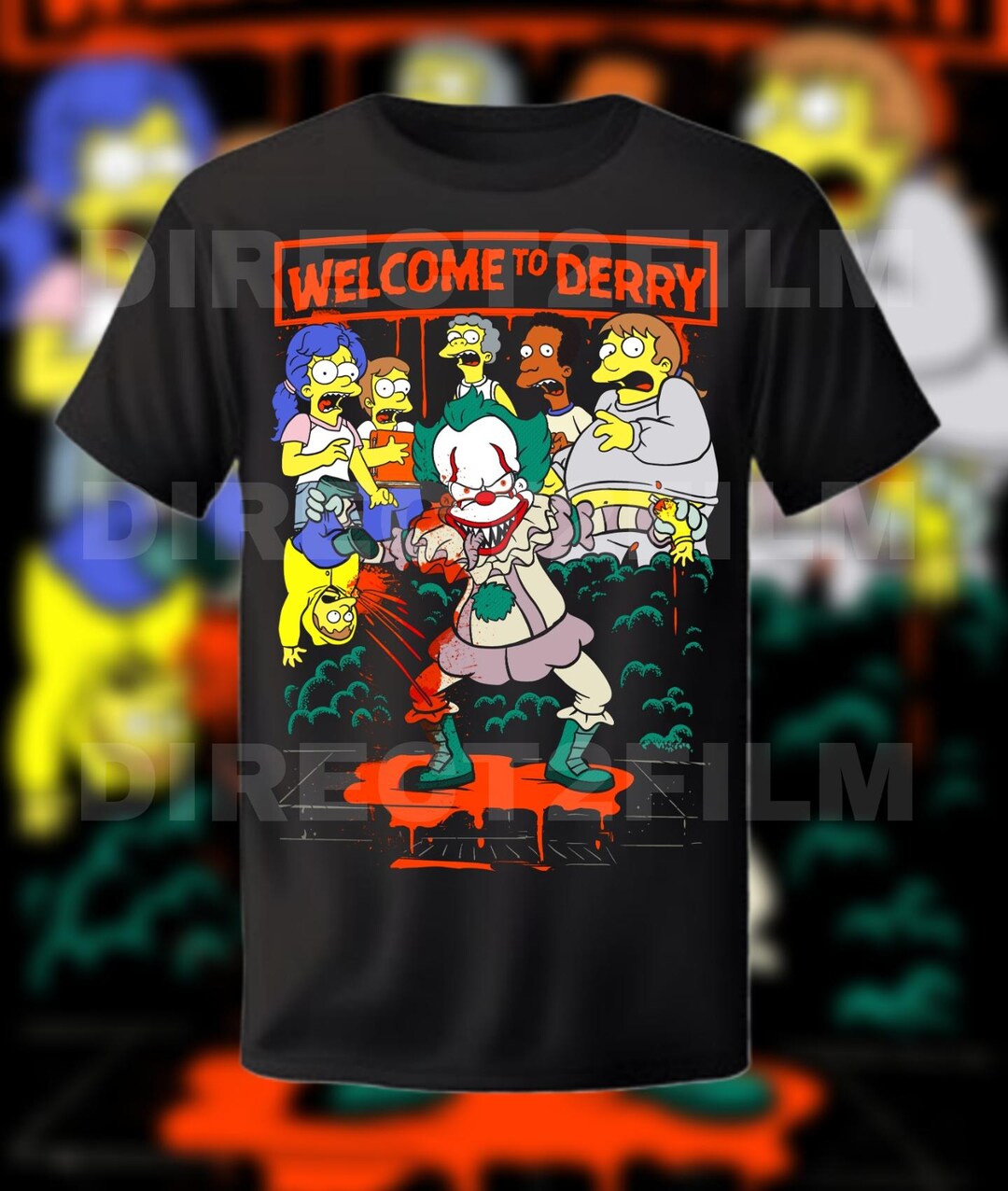 Welcome to Derry Simpsons - Etsy