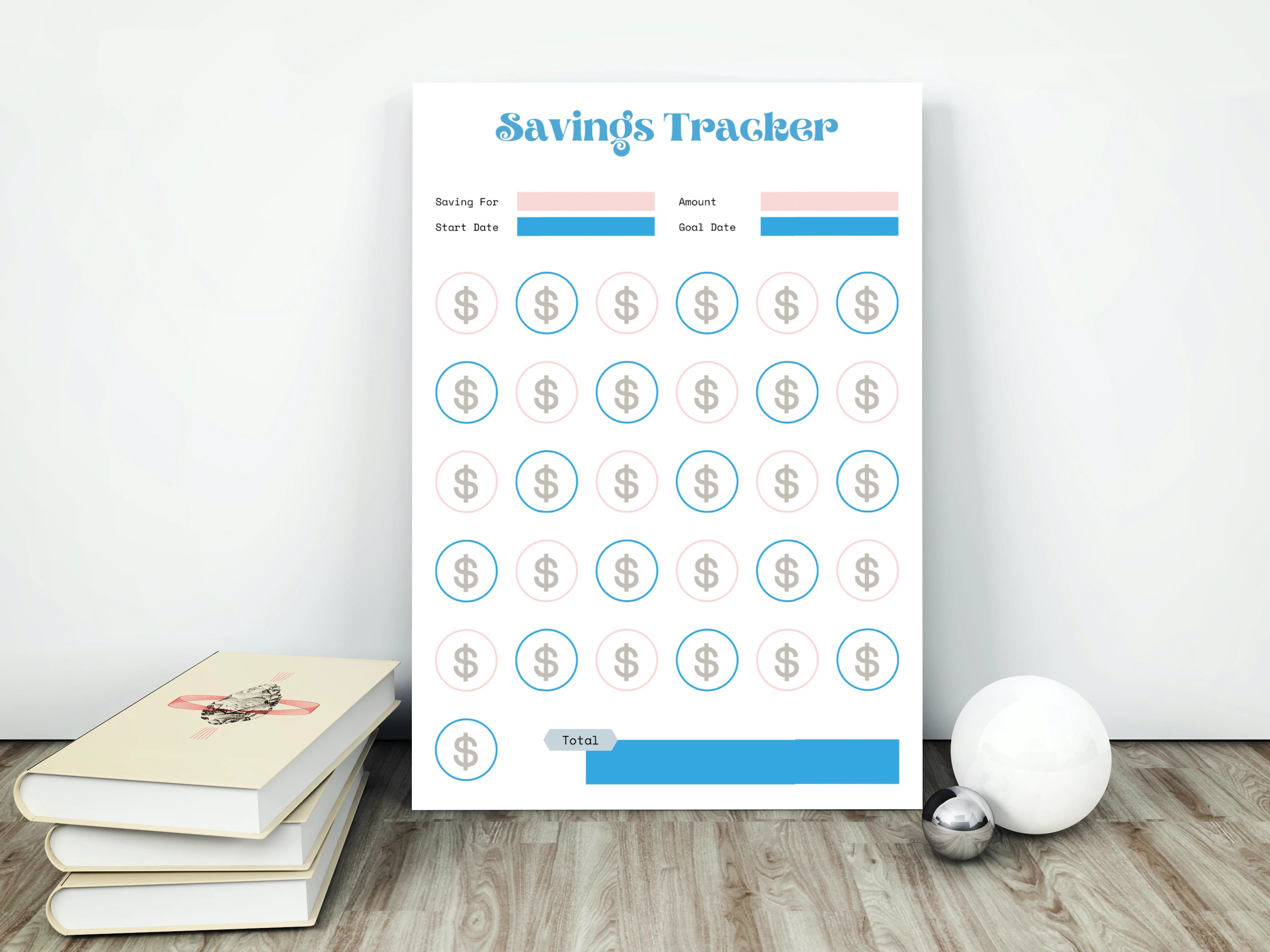 Digital Savings Tracker Printable Savings Tracker Plan to - Etsy