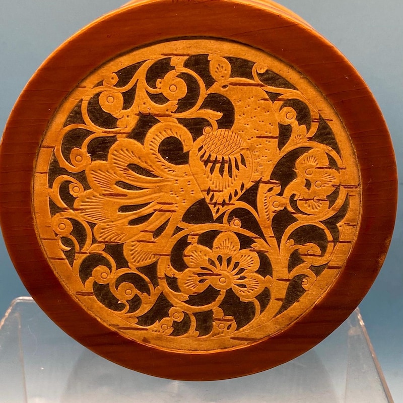 Carved Russian Box - Etsy